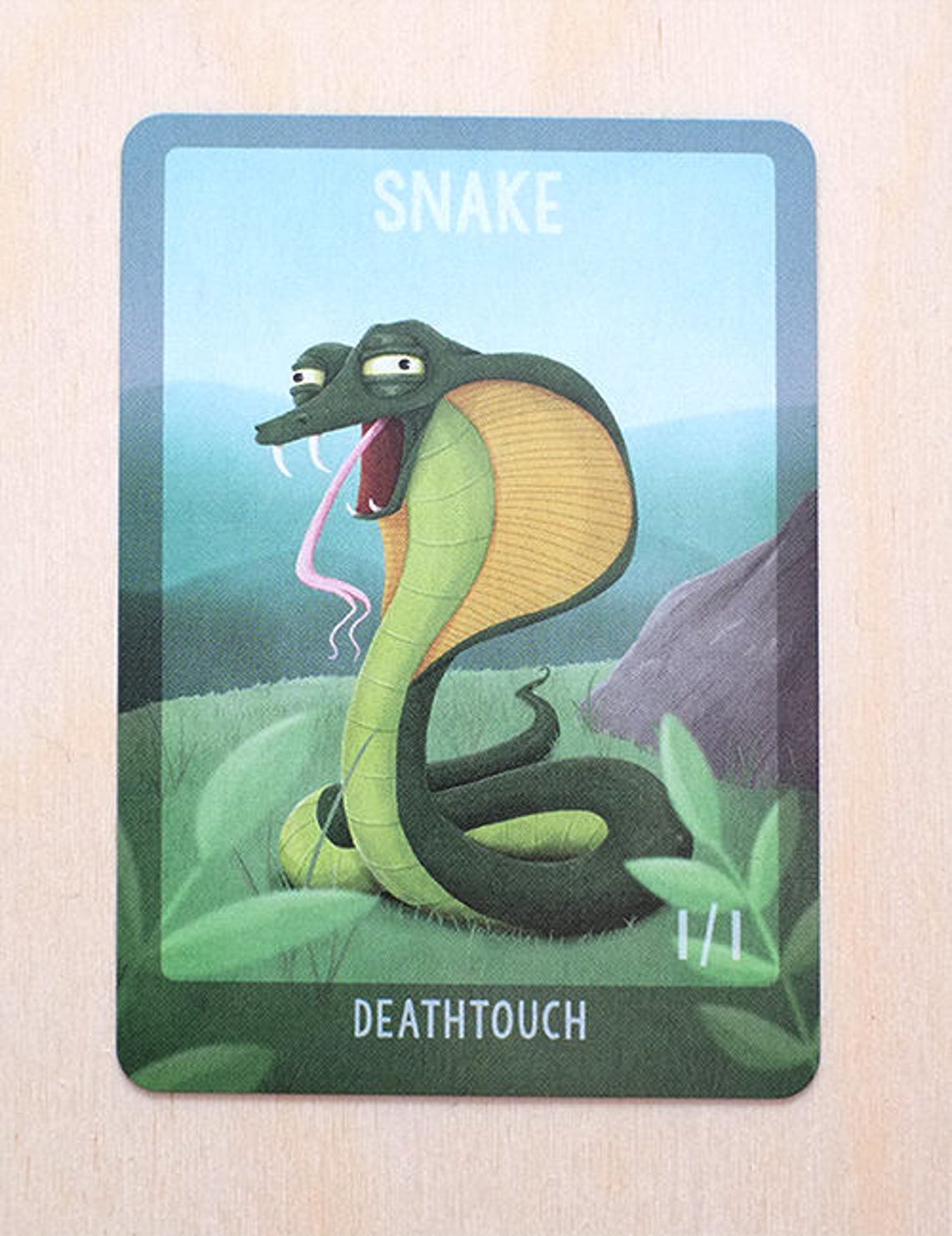 Snake Custom Token for Magic the Gathering, MTG - Etsy Sweden
