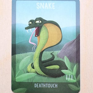 Snake Custom Token for Magic the Gathering, MTG - Etsy Sweden