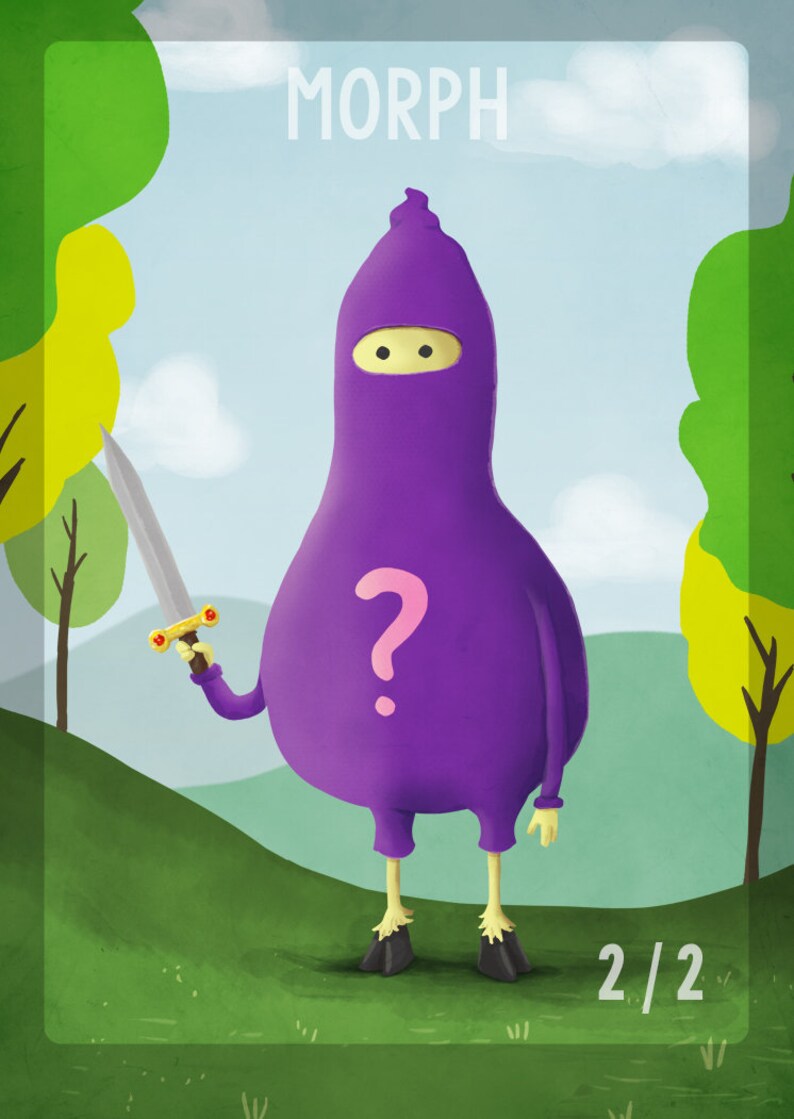 Morph Manifest double sided custom Token for Magic the - Etsy España