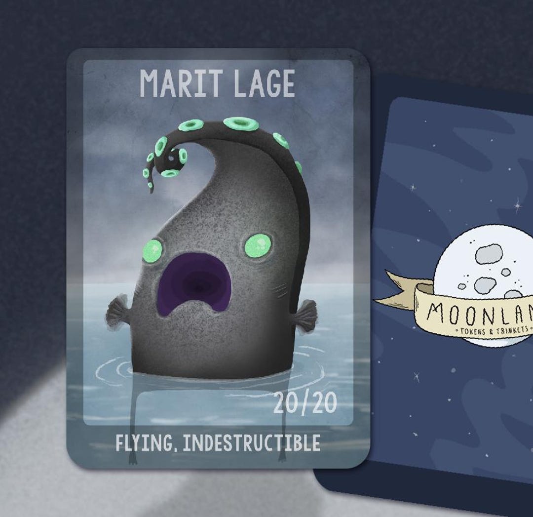 5 Marit Lage Tokens for Magic the Gathering, MTG - Etsy