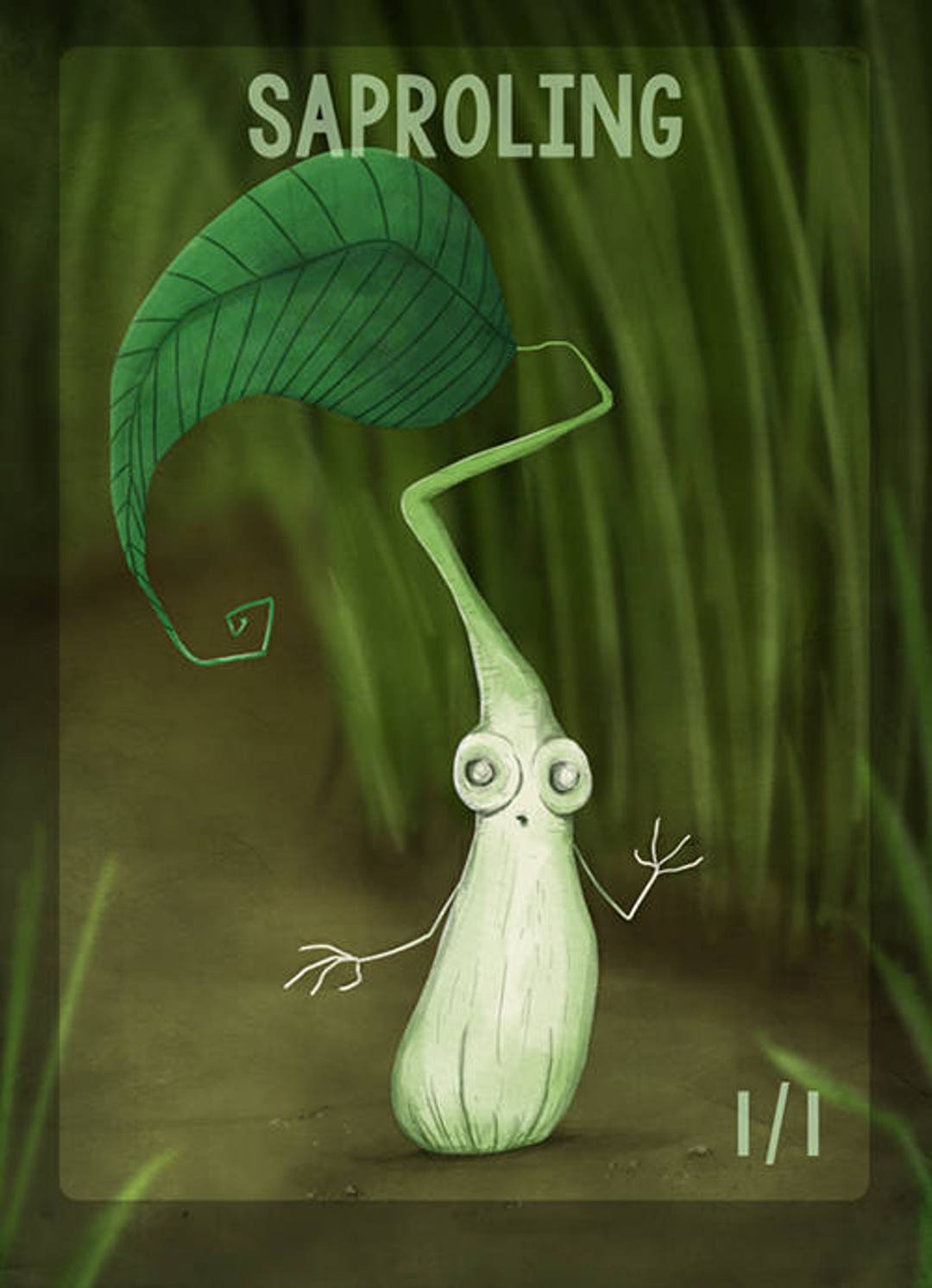 Saproling 1 Custom Token for Magic the Gathering, MTG - Etsy New Zealand