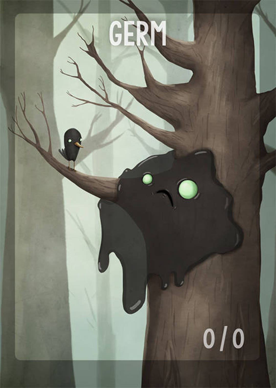 Germ Custom Token for Magic the Gathering, MTG - Etsy Sweden