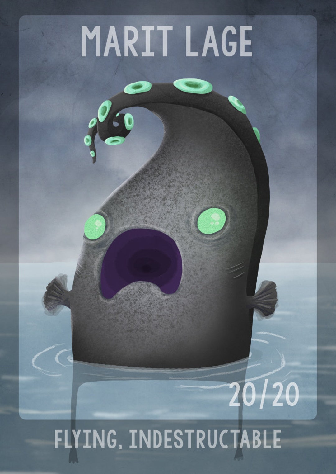 Marit Lage Custom Token for Magic the Gathering, MTG - Etsy