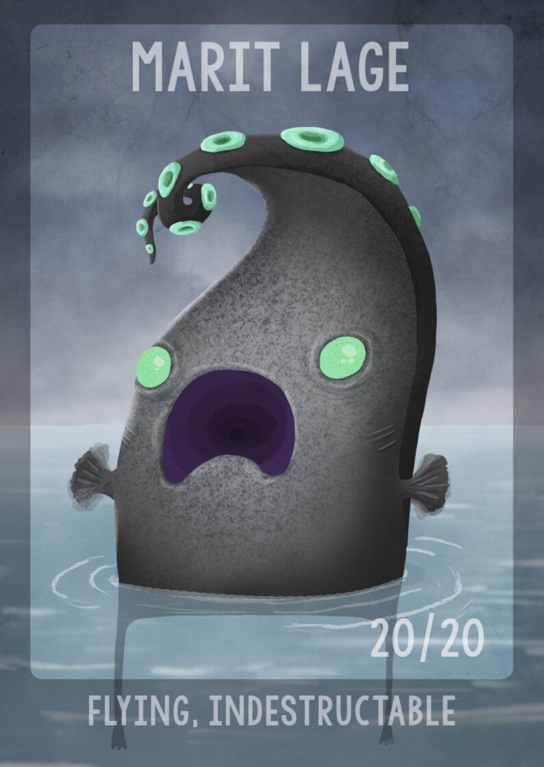 Marit Lage Custom Token for Magic the Gathering, MTG - Etsy