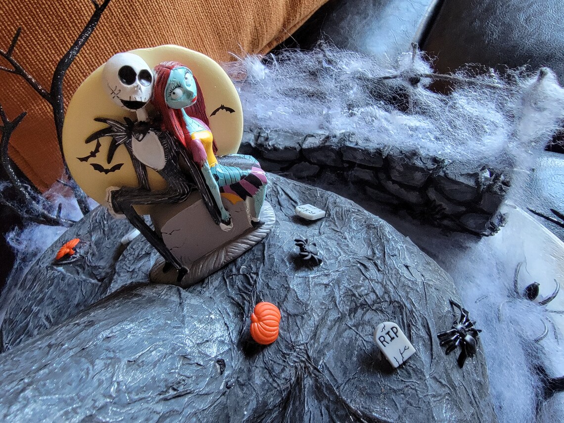 Nightmare Before Christmas Centerpiece Halloween Centerpiece - Etsy