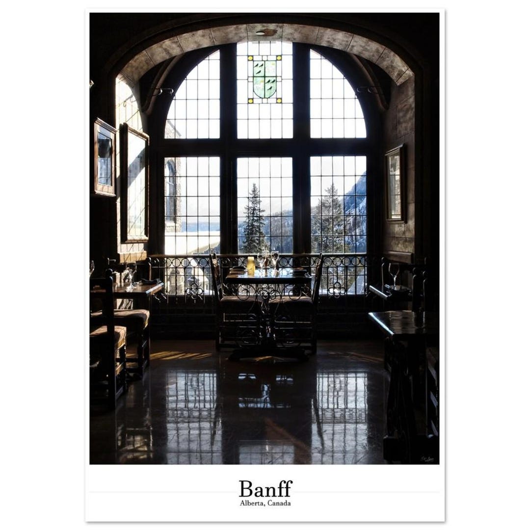 Banff, Canada - Majestic Bay Window View - Fine Art Photography of ...