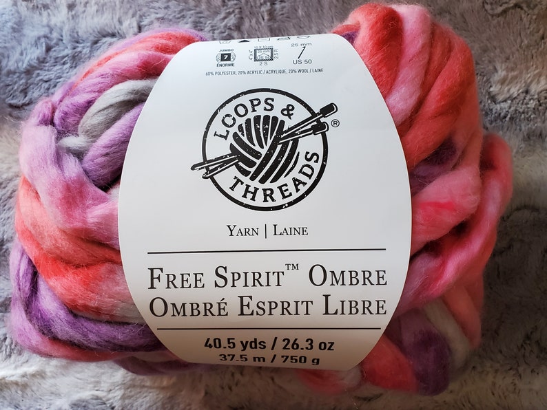 Loops and Threads Free Spirit Ombre Yarn Royal Highness, It's A Party ...