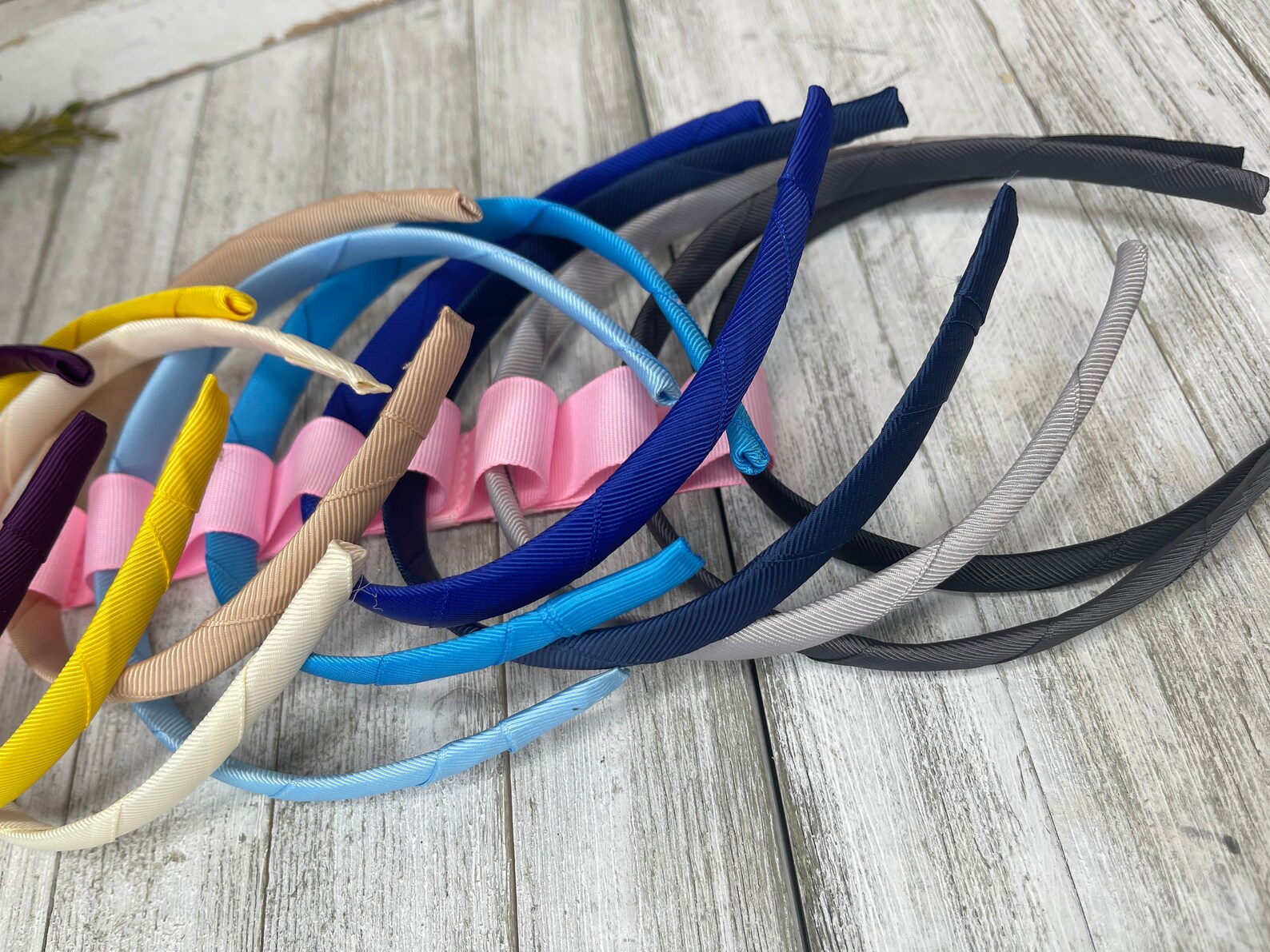 Add Hard Headband Ribbon Rings Headband Display Headband - Etsy