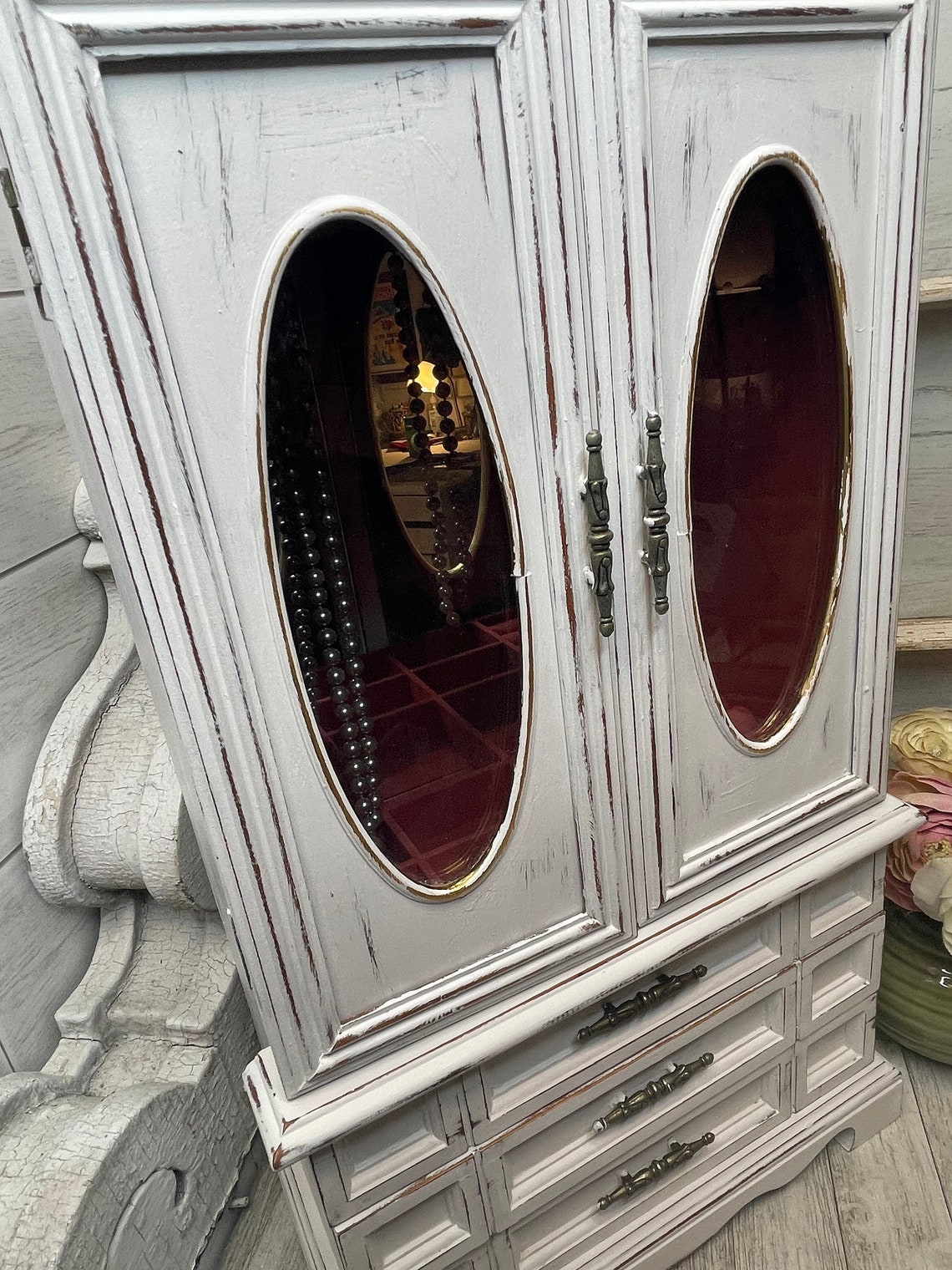 Grand Jewelry Box White Jewelry Box Jewelry Box Girl's | Etsy