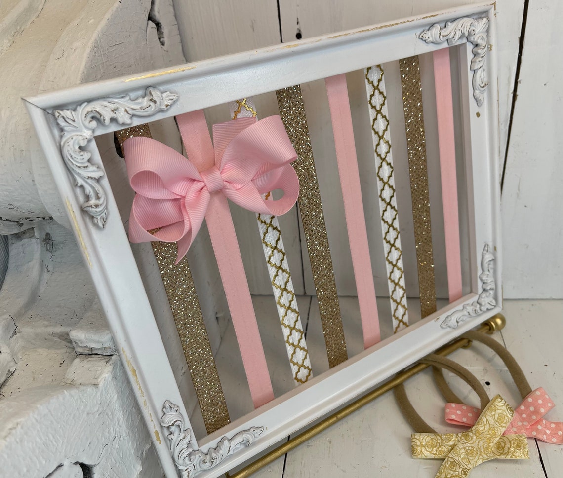 Ornate Bow Frame White Bow Frame Nursery Ideas Baby Shower - Etsy