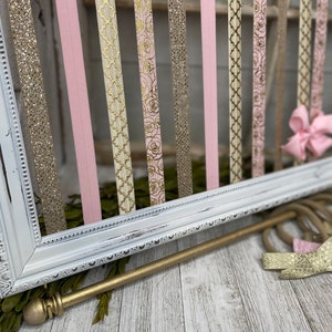 Newborn Gift Girls Bow Holder Girl Nursery Decor Ornate - Etsy