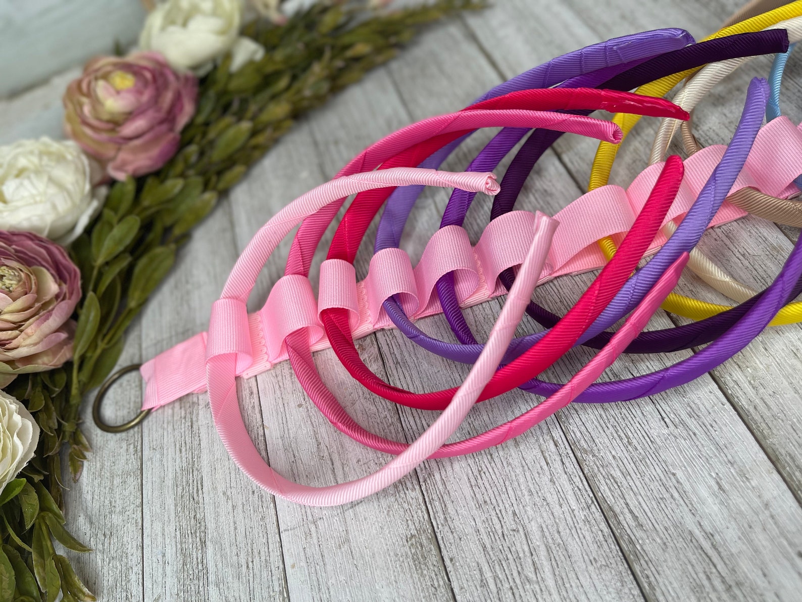 Add Hard Headband Ribbon Rings Headband Display Headband - Etsy