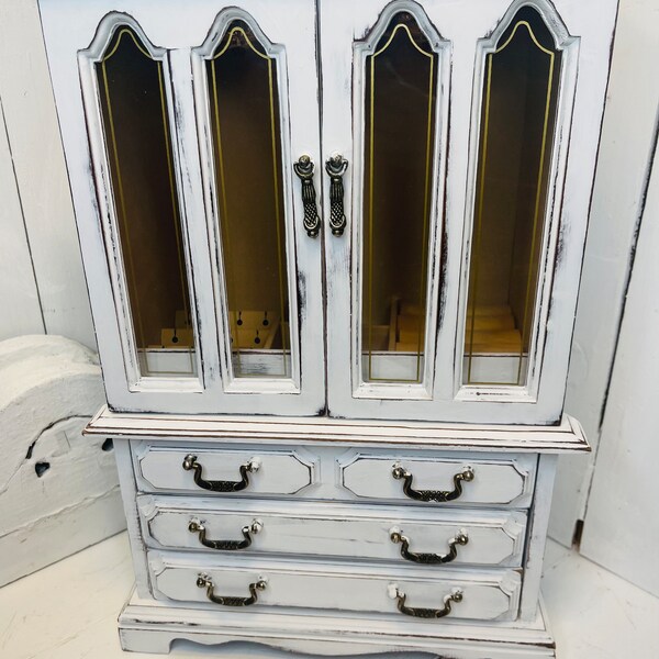 White Jewelry Box - Etsy