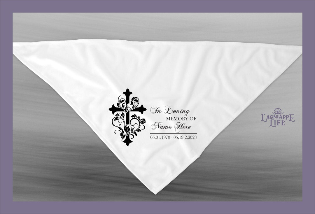 In Loving Memory Handkerchief | Personalize Handkerchiefs | Wedding ...