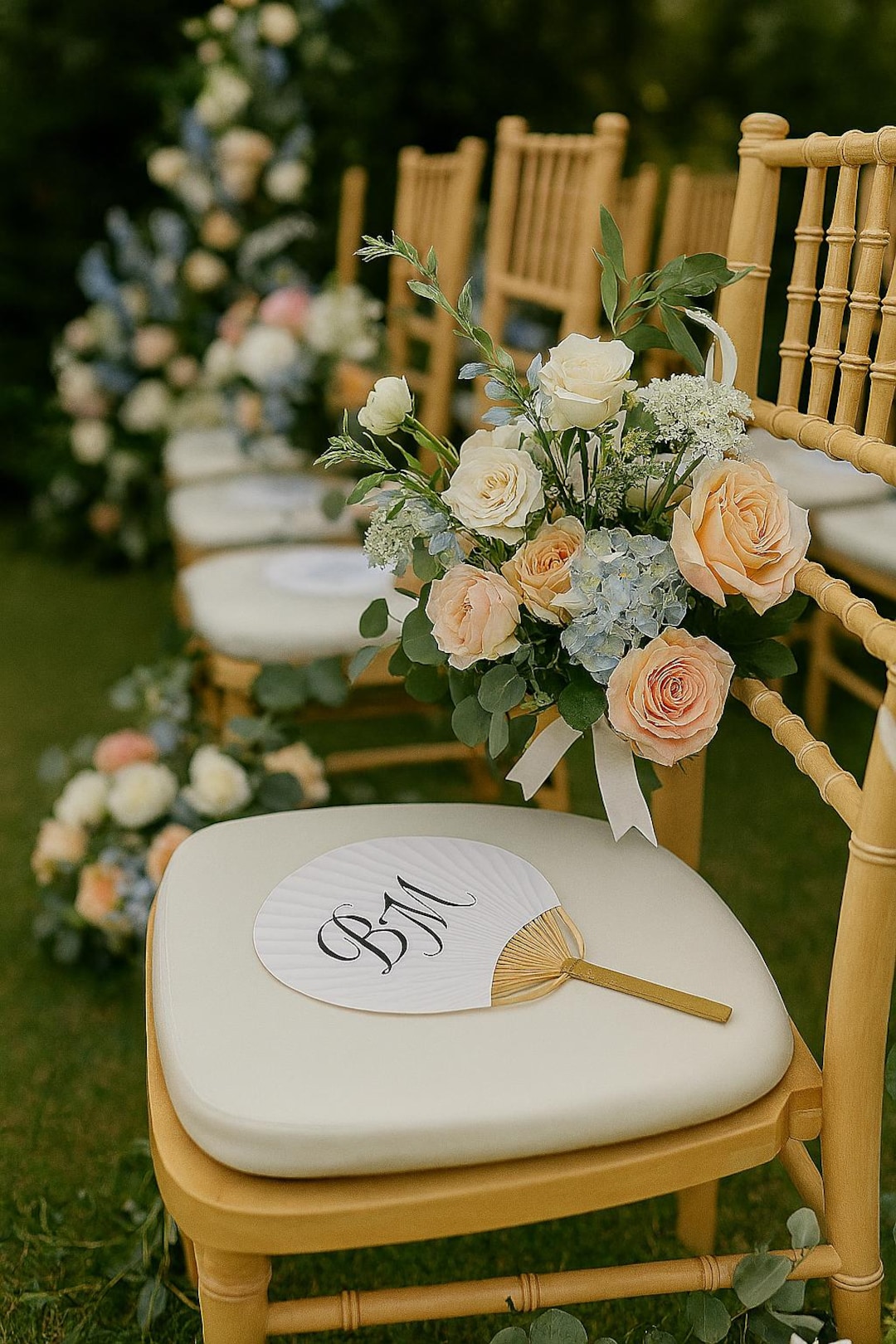 Unique Personalized Wedding Paddle Fan Place Cards Wedding Favors and ...