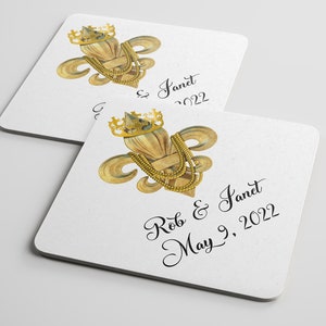 Wedding Coasters Custom Coasters Events Party - Etsy