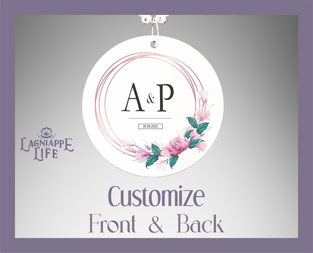 Custom Wedding Second Line Bead Favors - Personalized Medallions With Your Design and Choice of ...