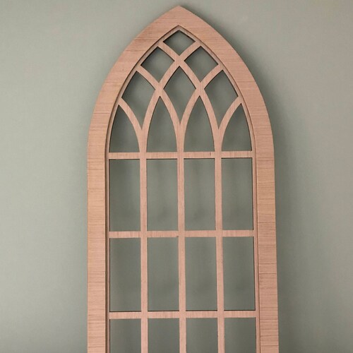 Large Half Arched Window Frame Farmhouse Frame Faux Arch - Etsy