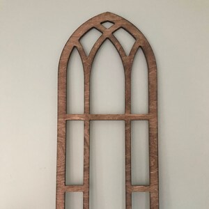 Cathedral Arch Vintage Inspired Style Faux Window Frame, Farmhouse ...