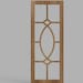 Rectangle Farmhouse Window Frame, Stained, Custom, Shabby Chic Hanging ...