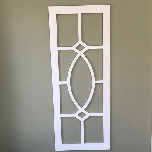Very Tall Rectangle Farmhouse Window Frame Stained Custom - Etsy