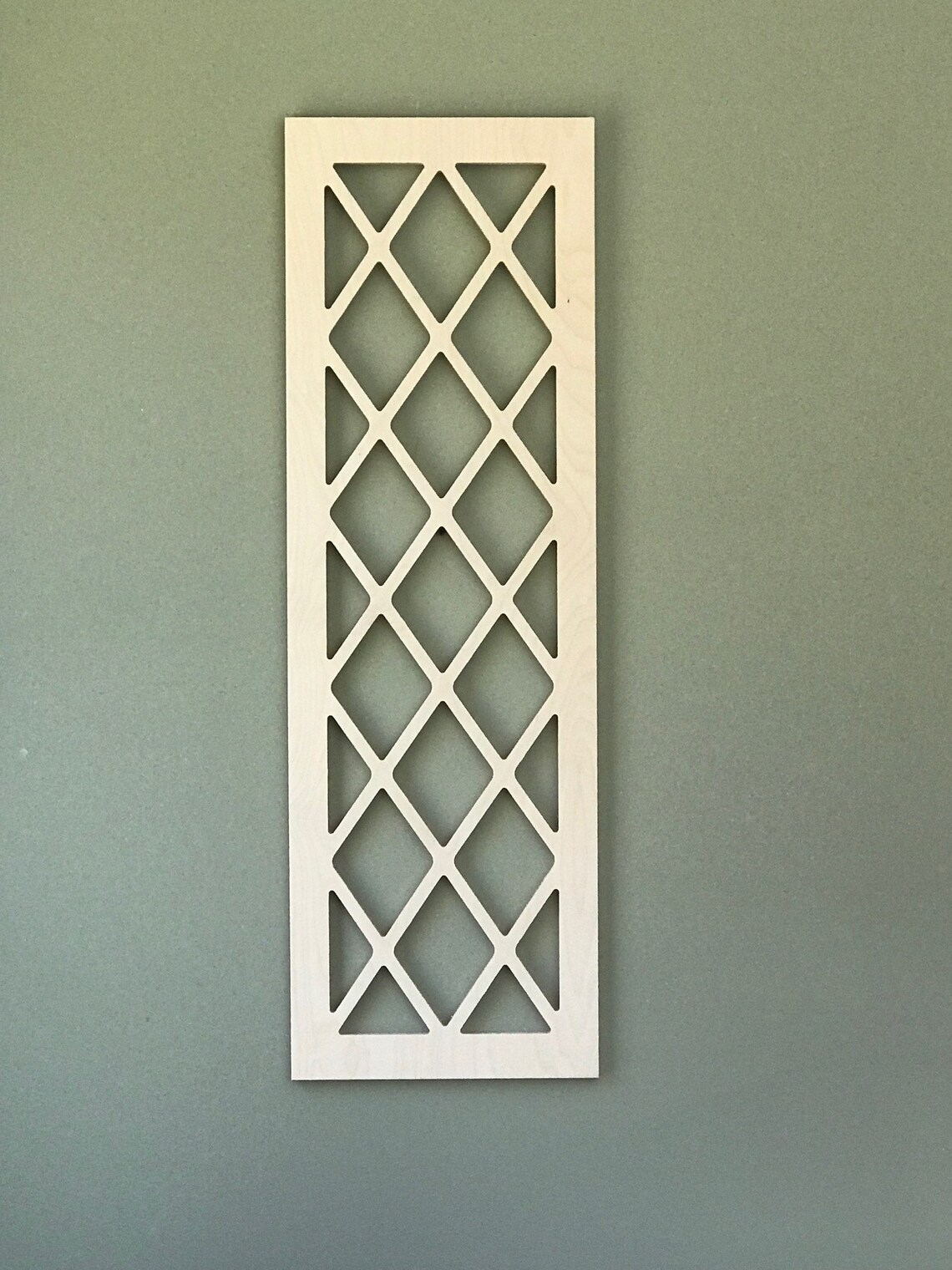 Tall Rectangle Window Frame Stained Custom Shabby Chic - Etsy