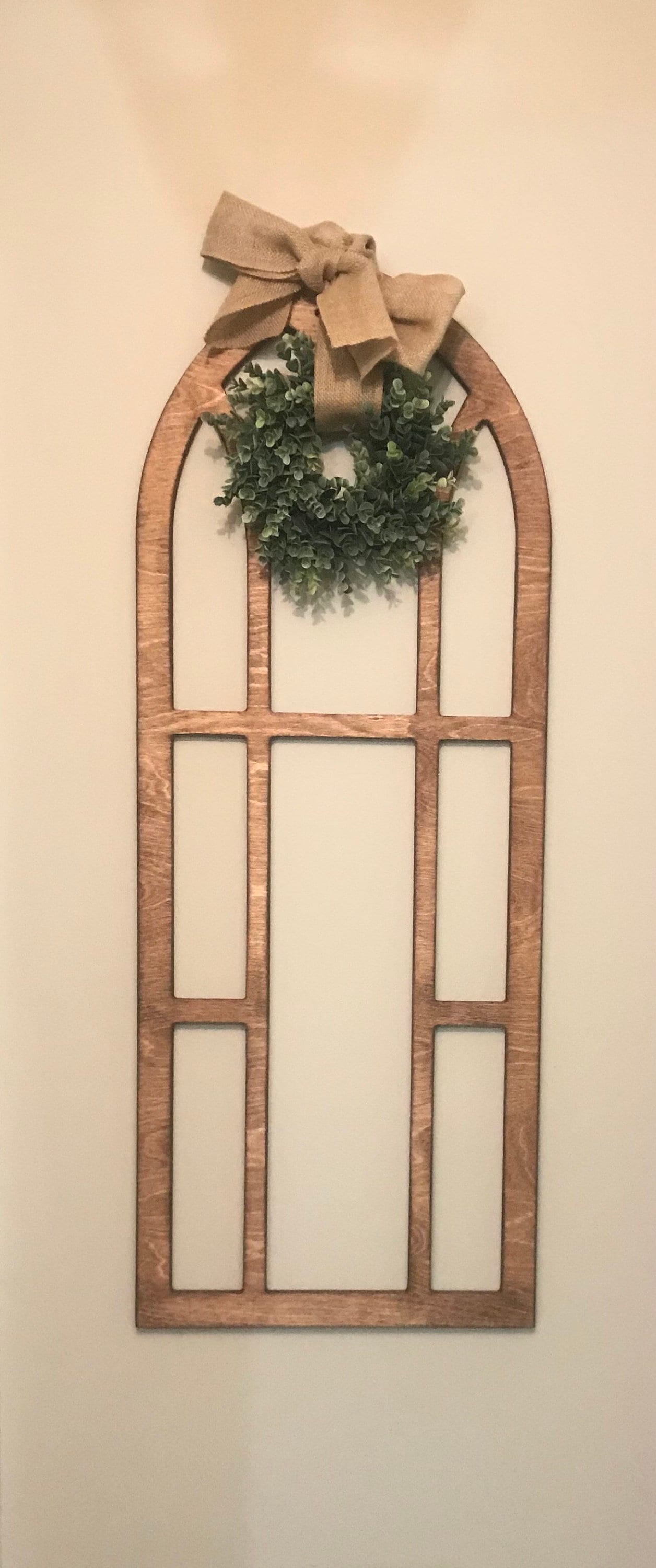 Cathedral Arch Vintage Inspired Style Faux Window Frame - Etsy