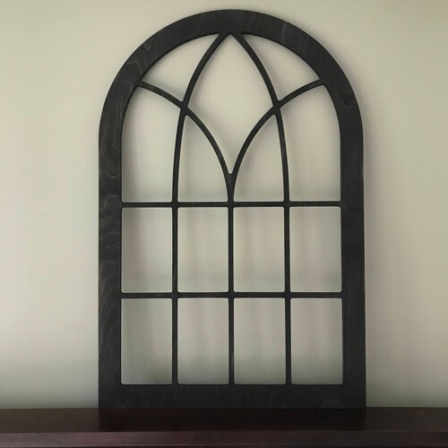 Square Window Frame Stained Custom Shabby Chic Farmhouse - Etsy