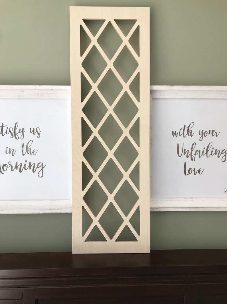 Tall Rectangle Window Frame Stained Custom Shabby Chic - Etsy