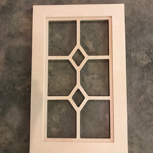 Rectangle Farmhouse Window Frame Stained Custom Shabby Chic - Etsy