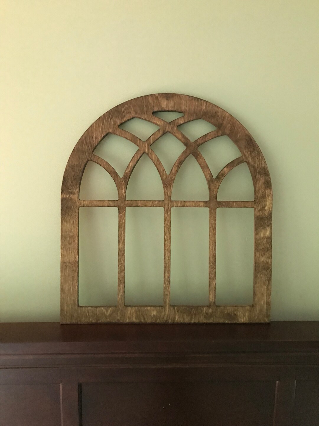 Arched Window Frame, Faux Window, Arched, Custom Arch, Wall Hanging ...