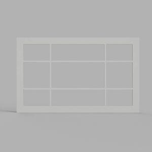 Rectangle Farmhouse Frame, Faux Window, Arched, Stained, Custom Arch ...