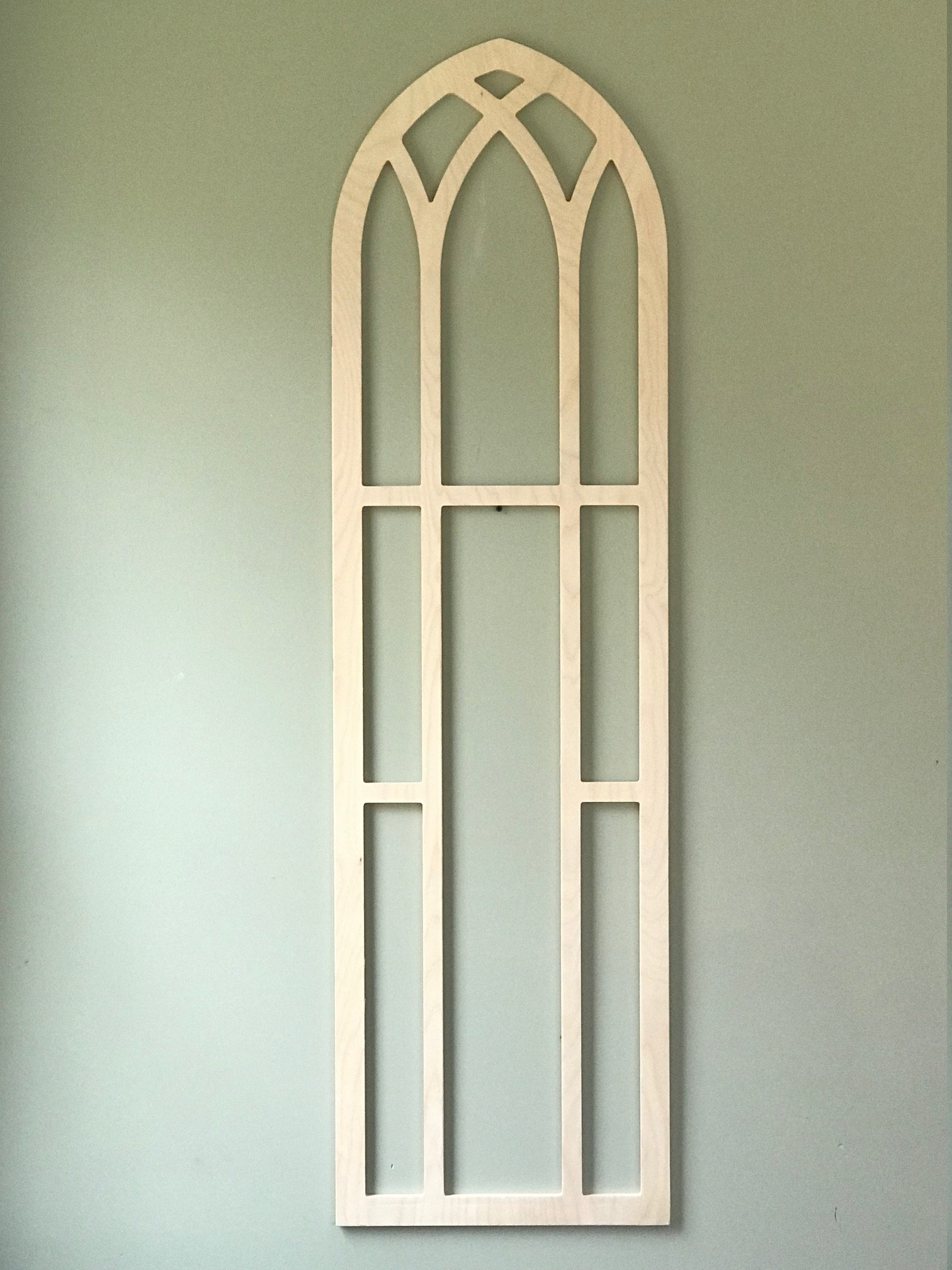 Cathedral Arch Window Frame Vintage Inspired Style Farmhouse | Etsy