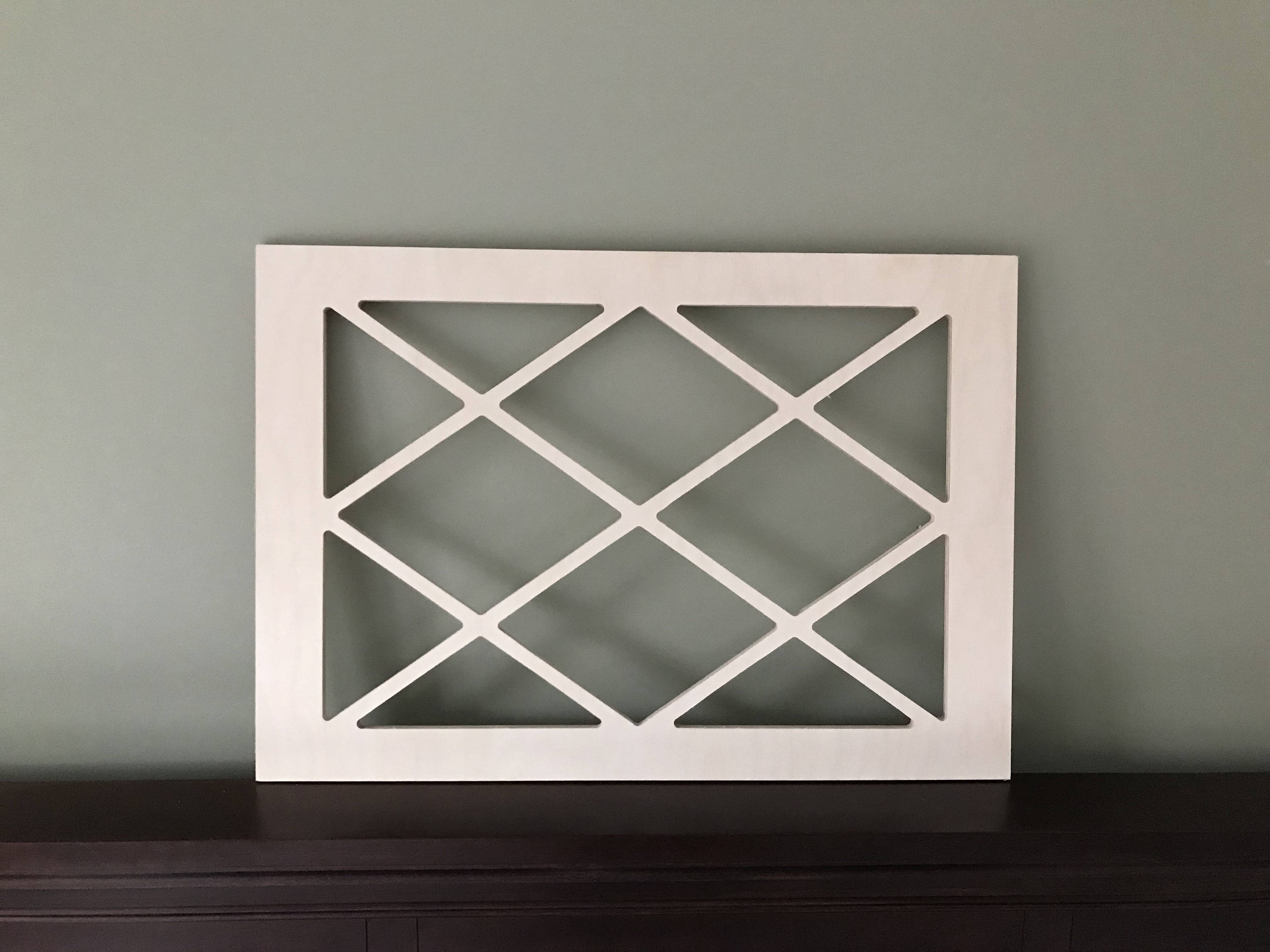 Rectangle Farmhouse Window Frame Stained Custom Shabby Chic - Etsy