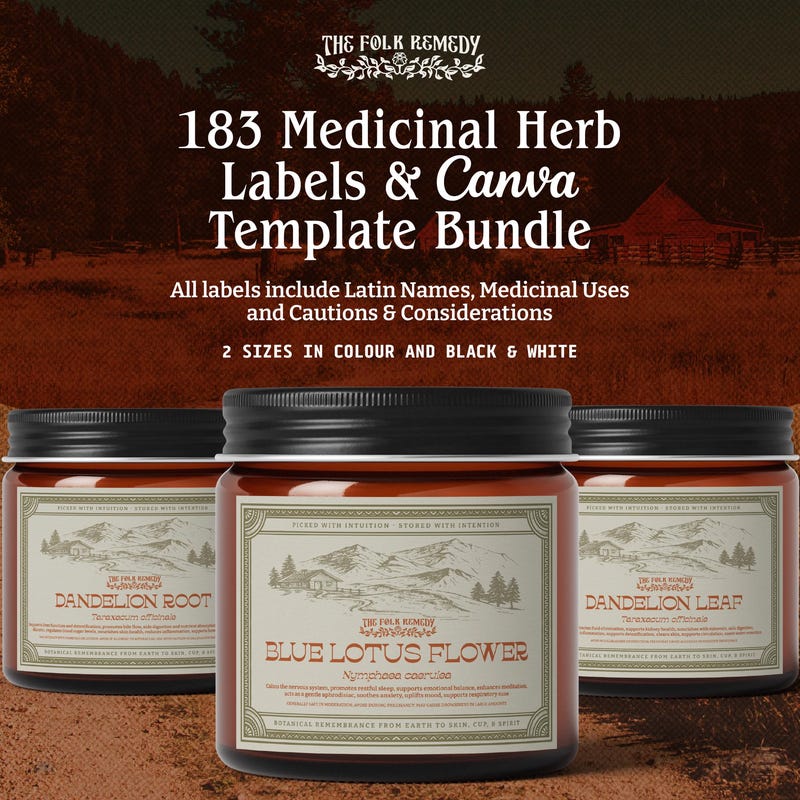 Homestead Editable Labels - Etsy UK