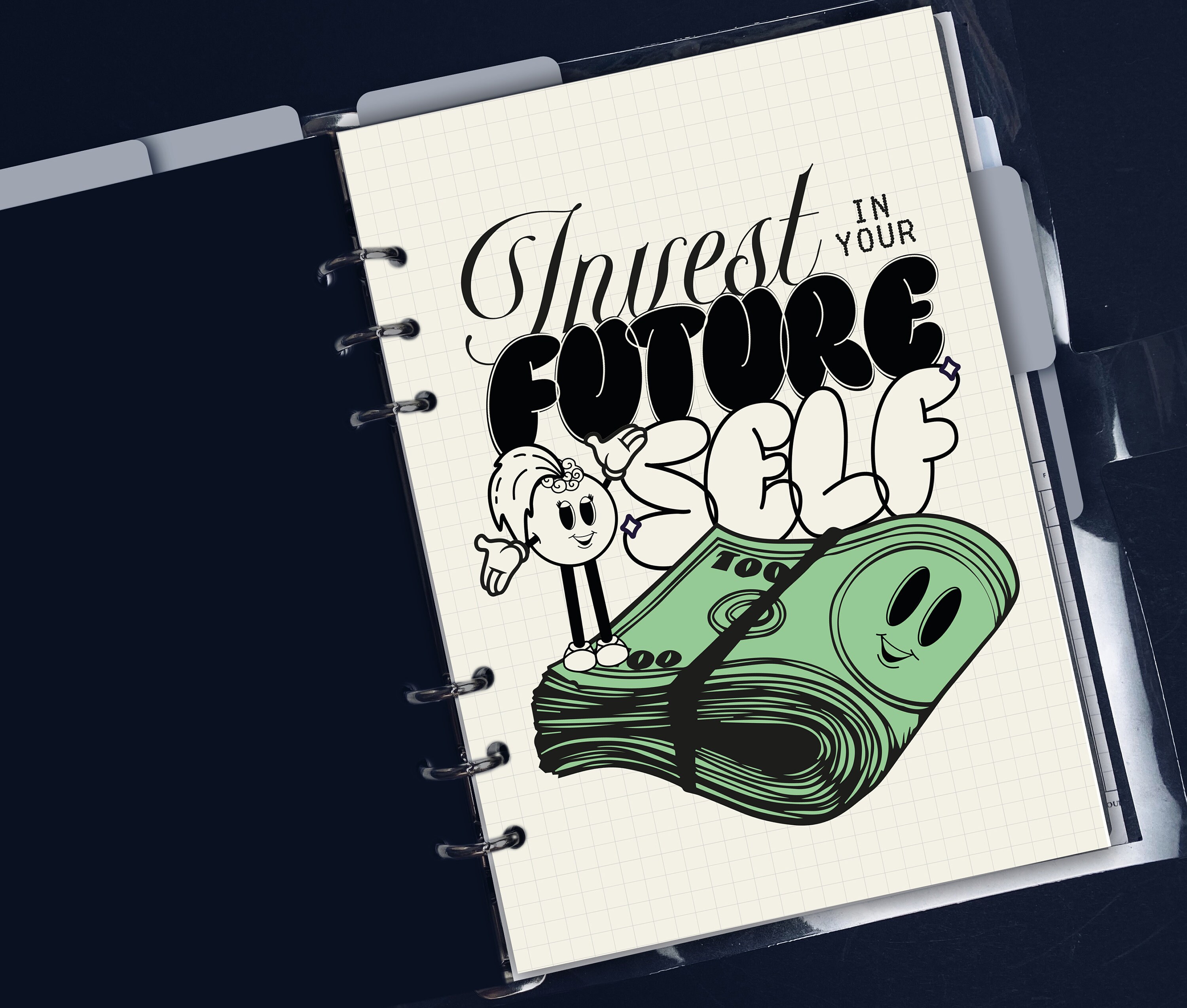 Clear A5 Budget Binder Printable Cash Stuffing Binder Cover Savings ...