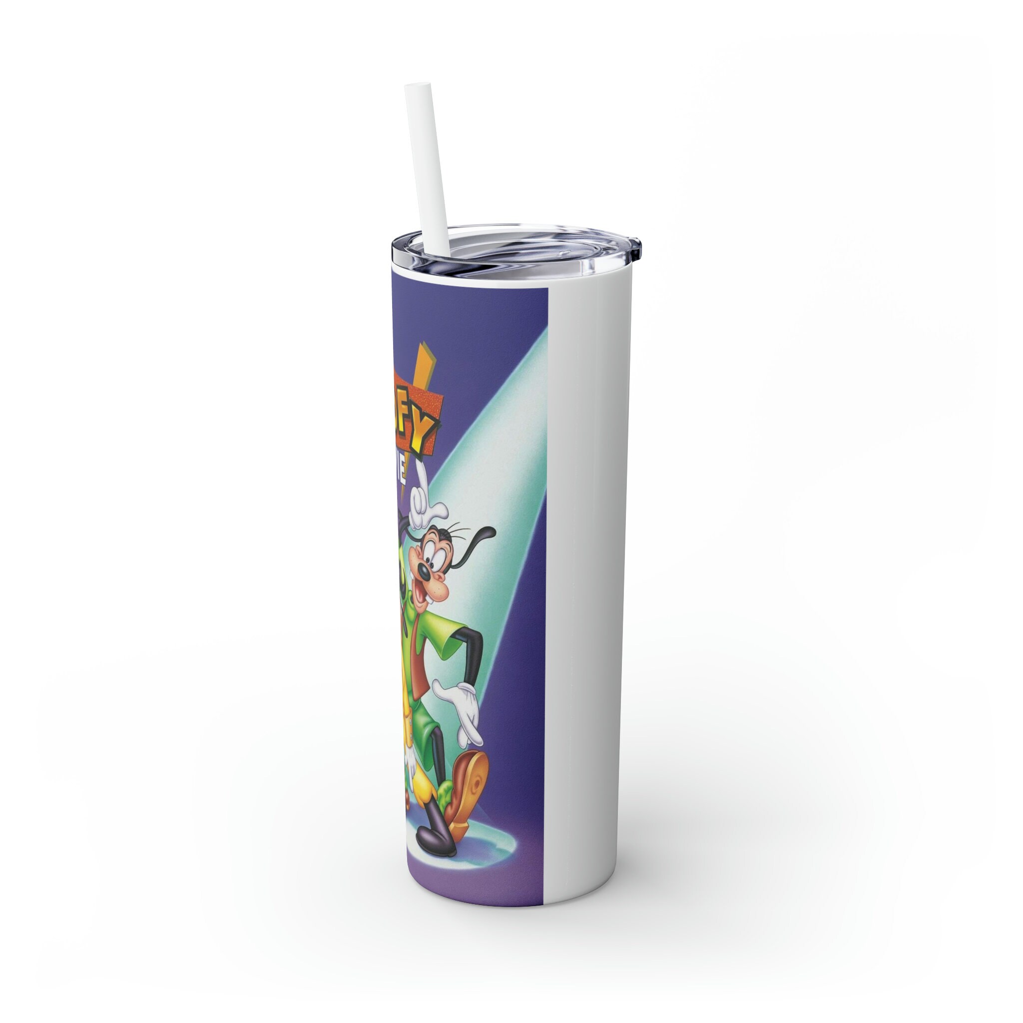 A Goofy Movie Skinny Tumbler With Straw 20oz - Etsy