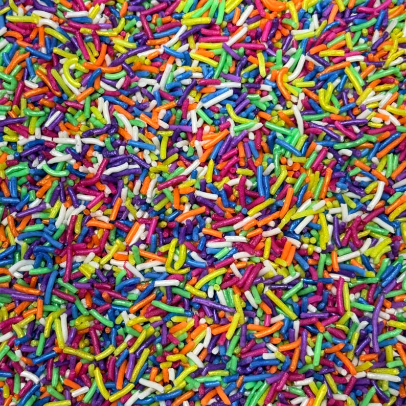 Soap Sprinkles: Neon Colors, Bakery-style Topping (2oz Bag) - Etsy