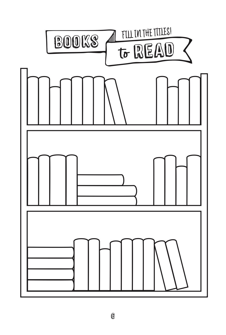 My Life in Books Reading and Coloring Journal - Etsy