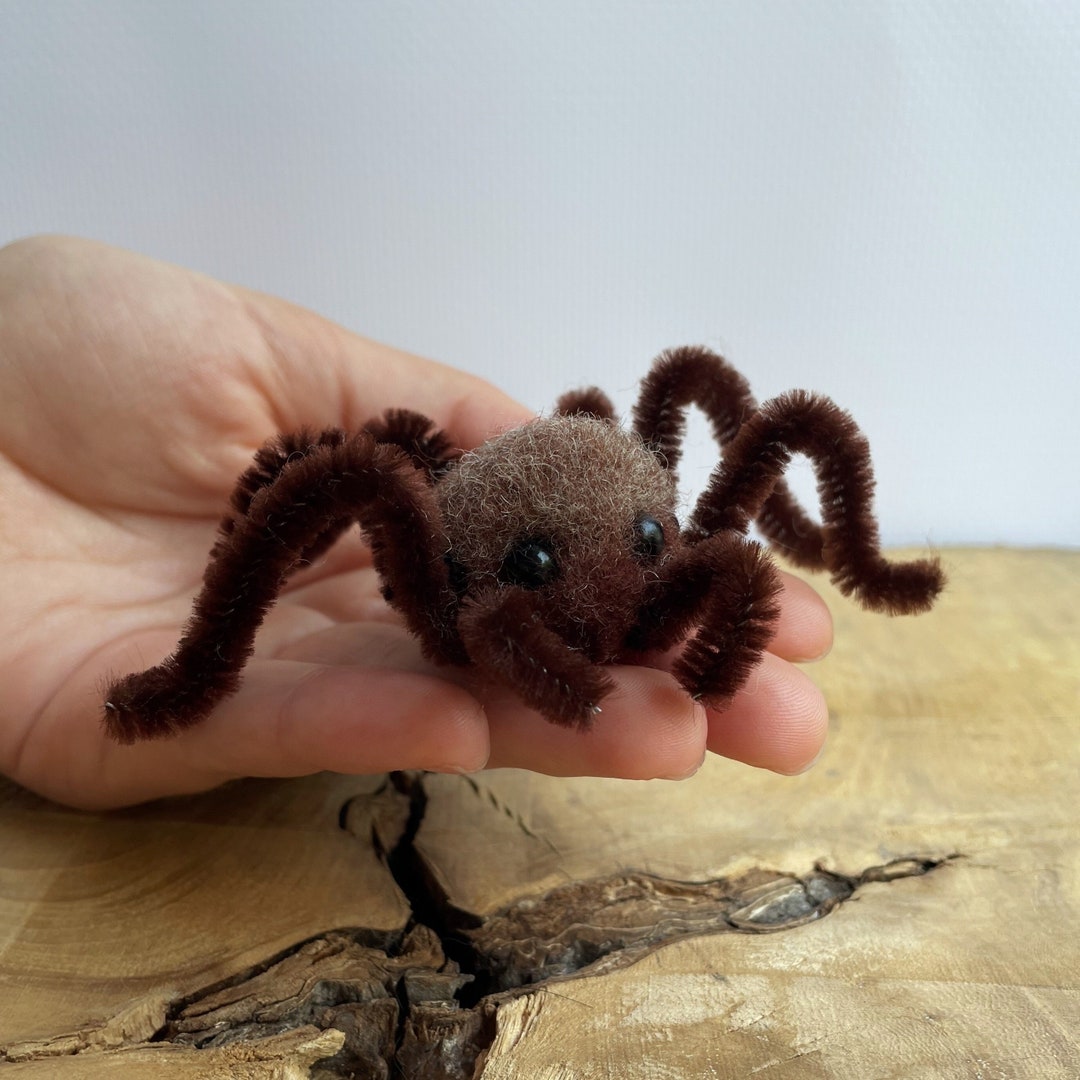 Needle Felted Spider, Wool Spider, Felted Spider, Realistic Spider ...