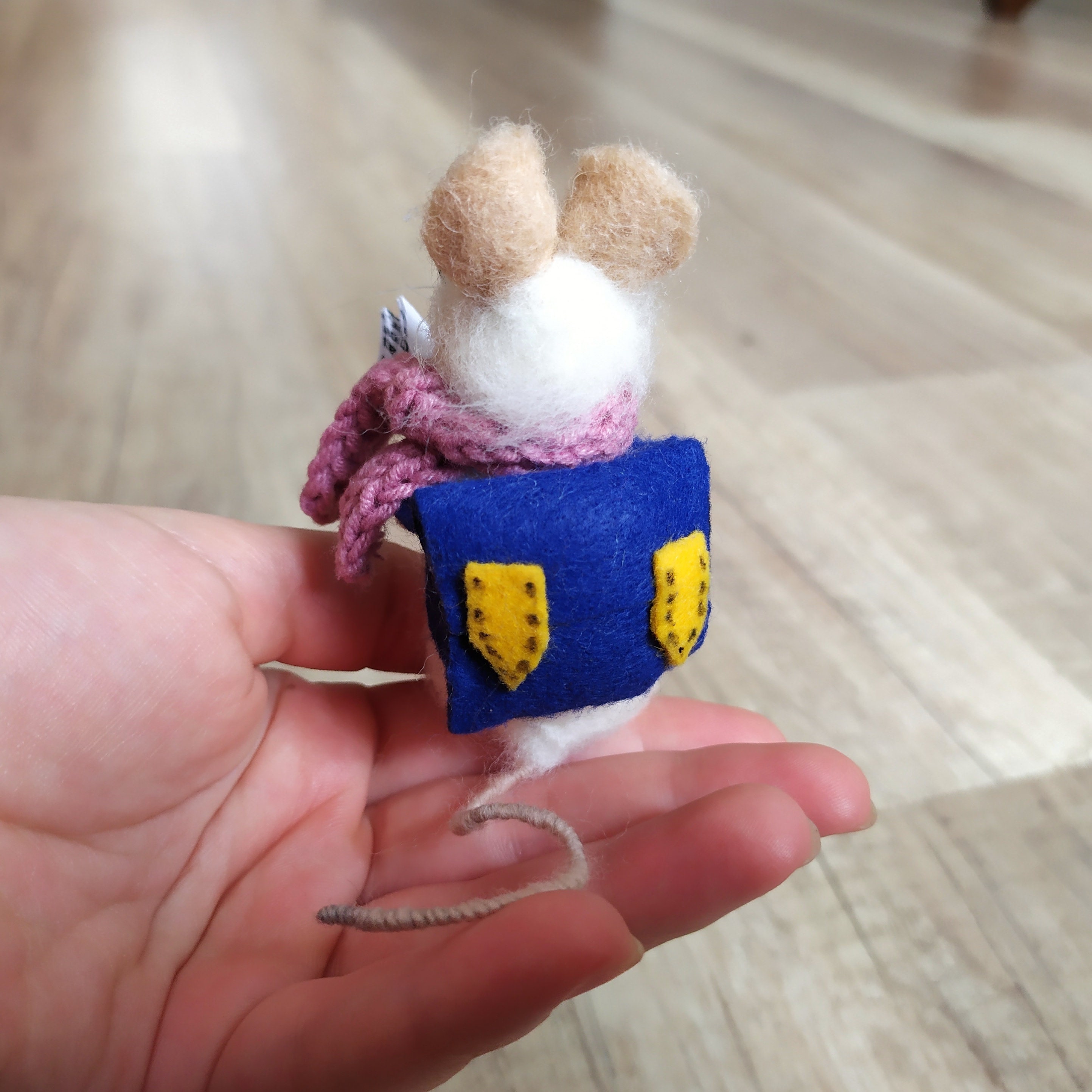 Needle felted mouse Miniature mouse Needle felted animal | Etsy