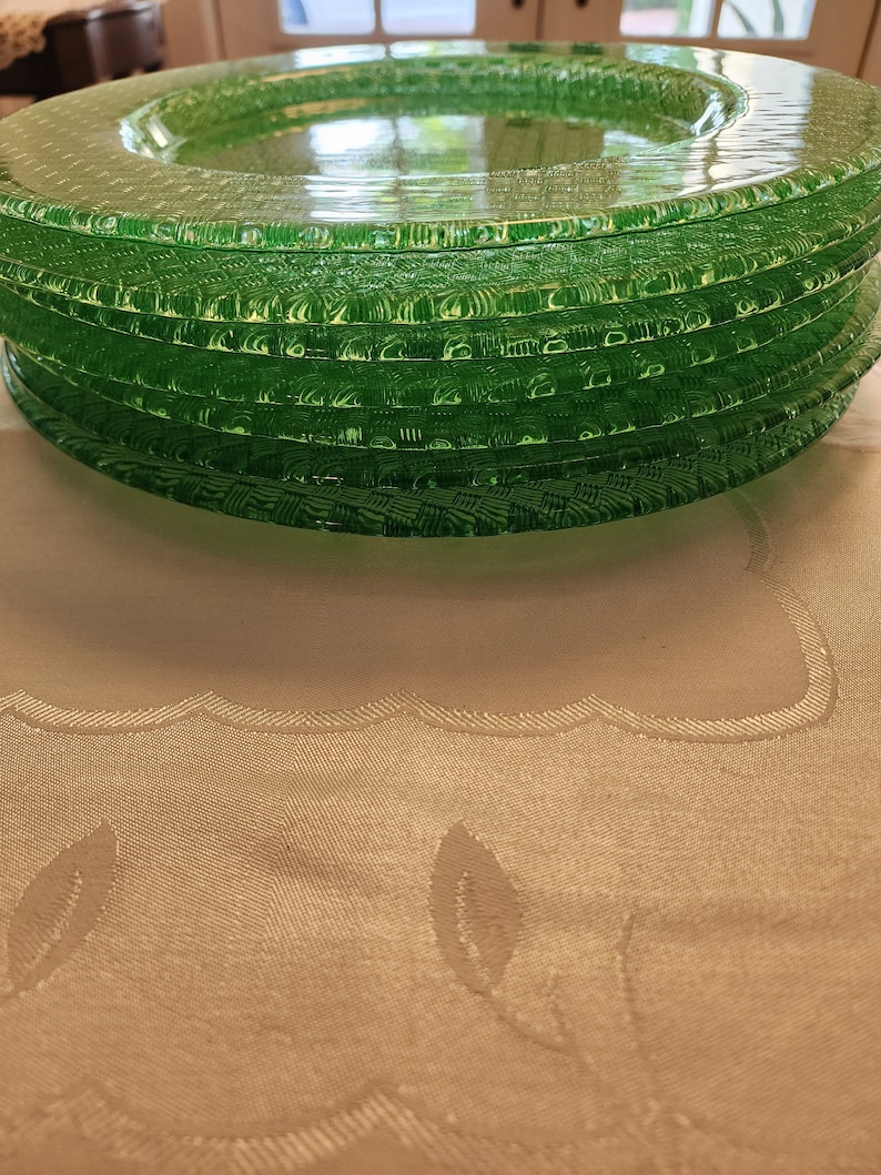 Glass Chargers - Etsy