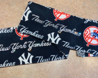 New York Yankees Fleece Scarf - Etsy