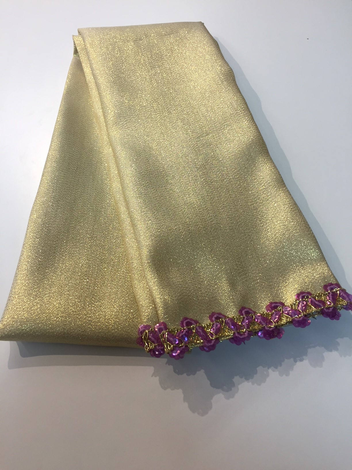 Shiny Gold Scarf | Princess Scarf | Regal Scarf | Gold Scarf | Gold ...