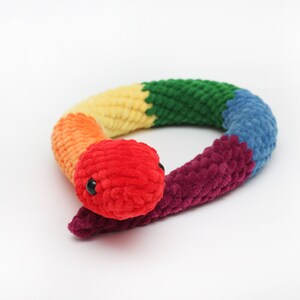 Pride Snake Plush LGBTQ Flag Small - Etsy