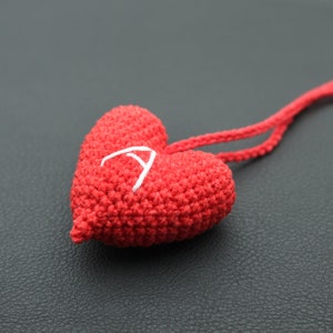 Heart Car Hanging Accessories Personalized Rear View Mirror Charm for ...