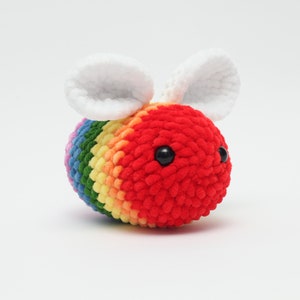 LGBTQ Bee Pride Plush - Etsy