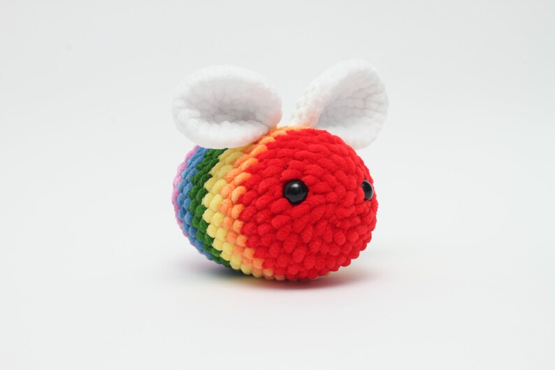 LGBTQ Bee Pride Plush - Etsy