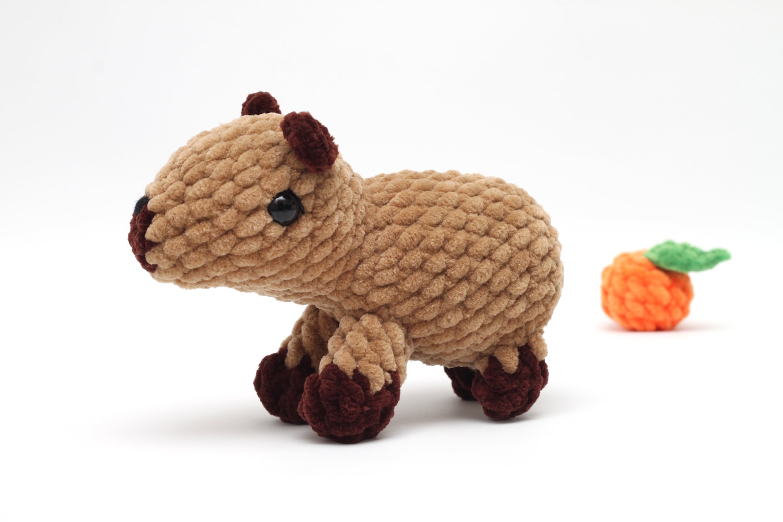 Cute Capybara Plush - Etsy