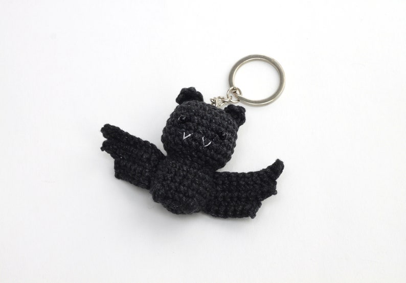 Halloween Bat Keychain Gift | Etsy
